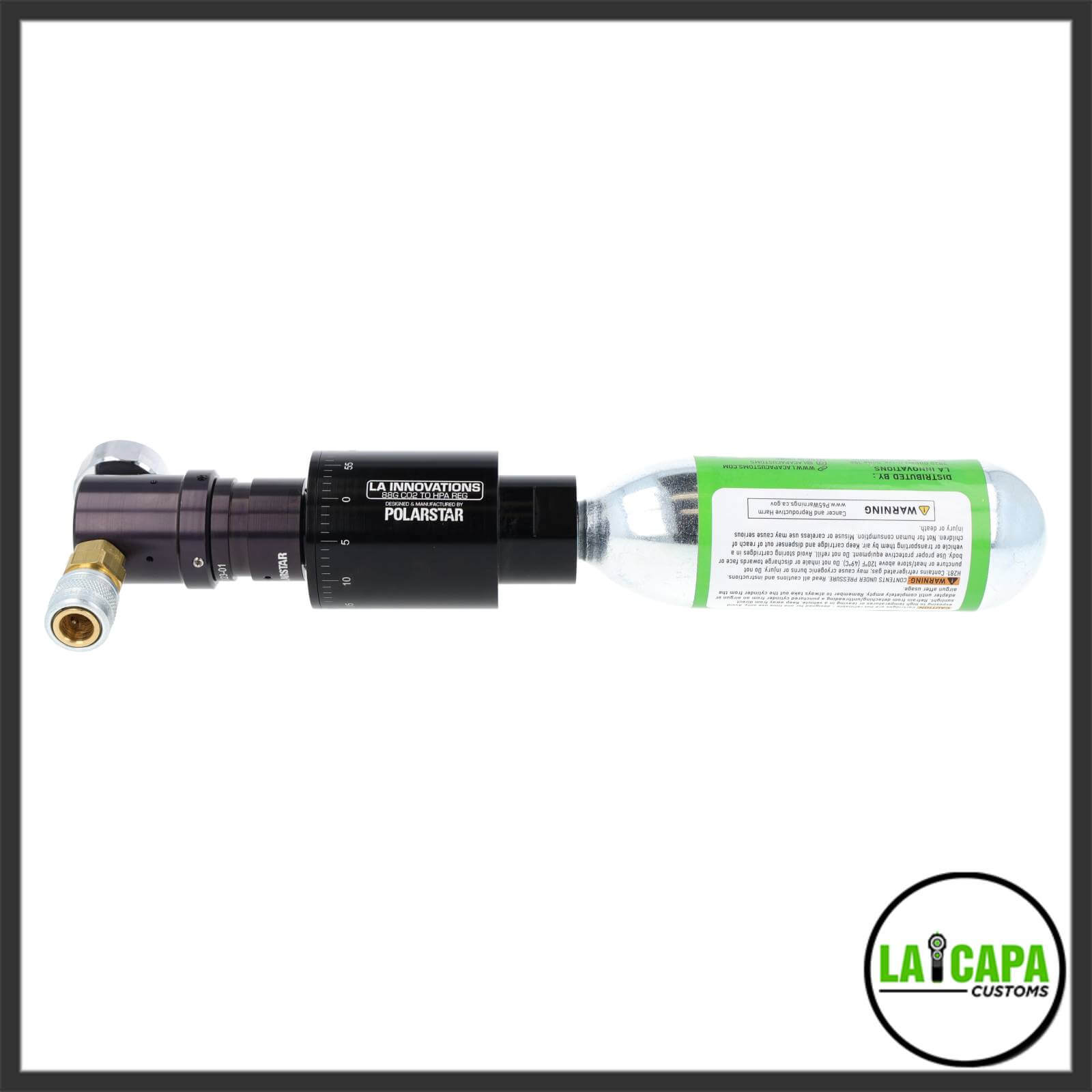 LA Innovations CO2 HPA Adapter for 74/88g Cartridges – Airsoft Atlanta