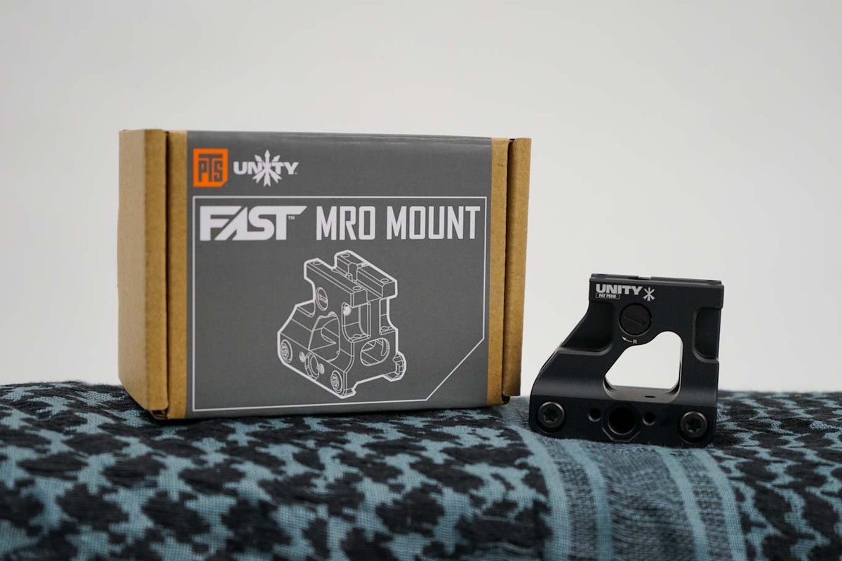 PTS Unity FAST MRO Mount BLACK – Airsoft Atlanta