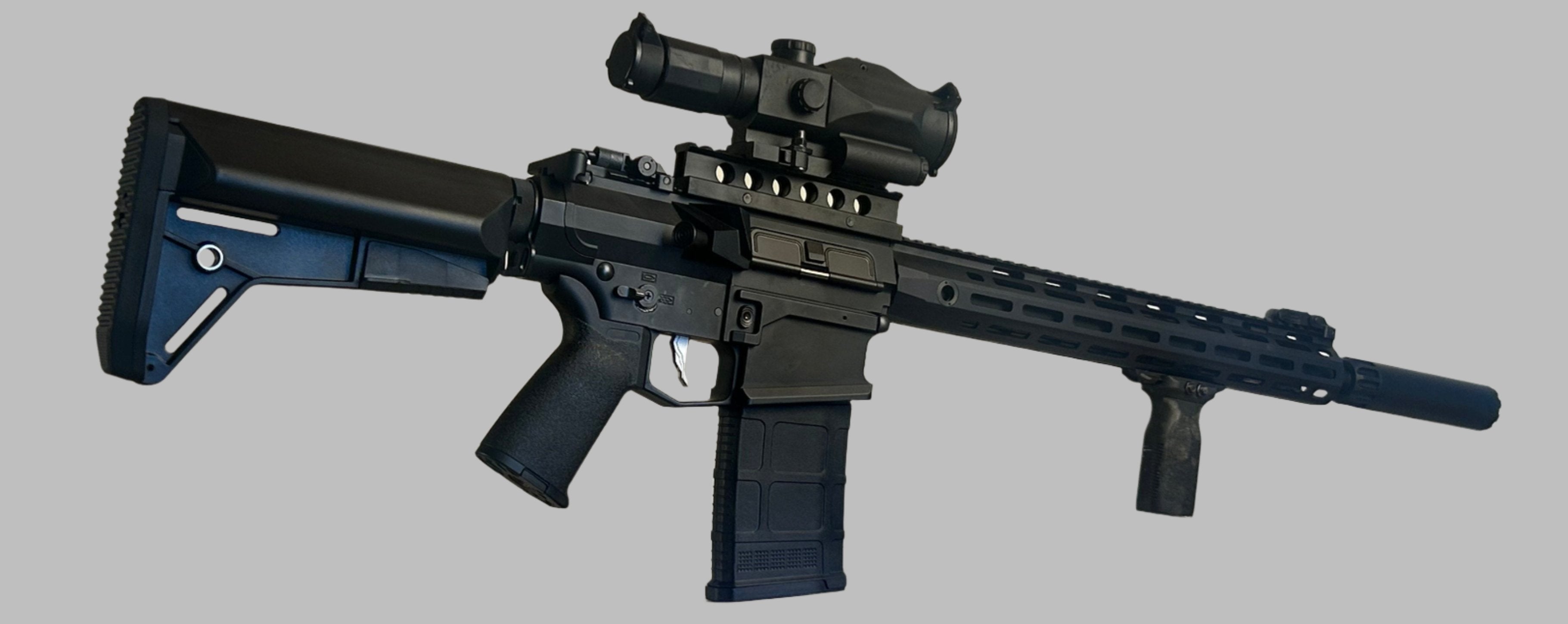 "Platypus" AA Custom SR-25 AEG – Airsoft Atlanta